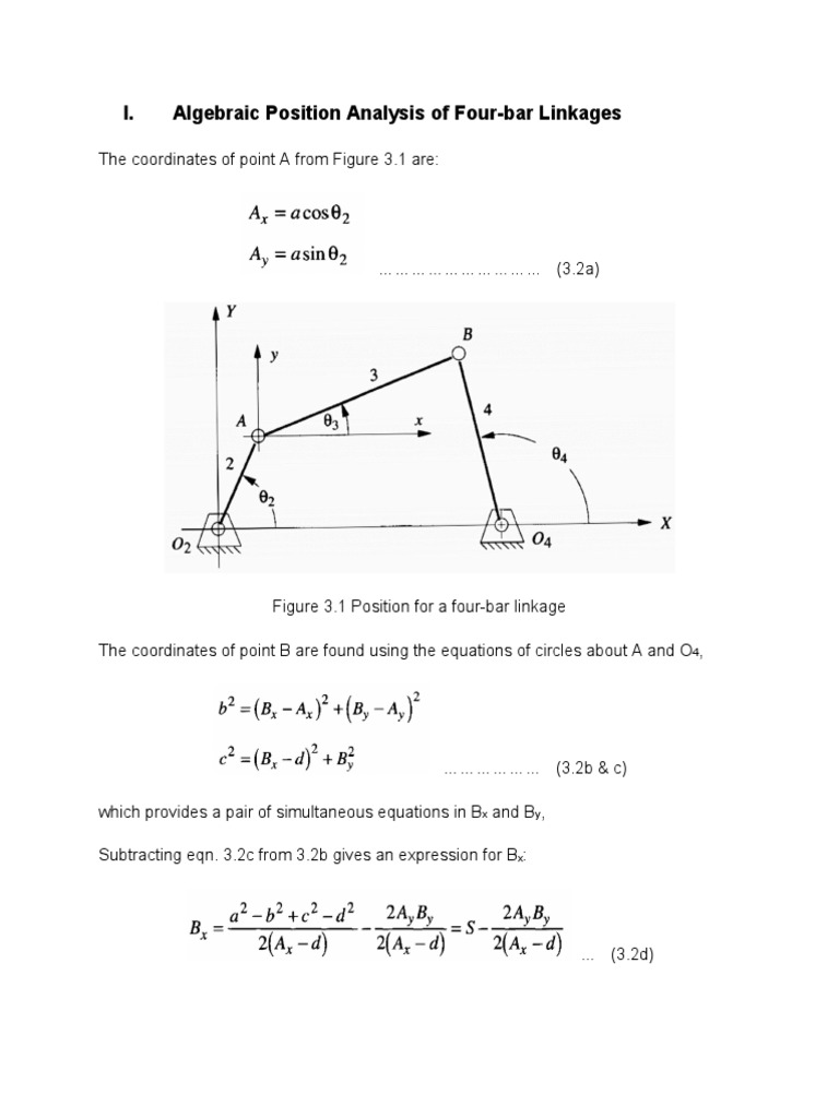 Chapter 3 Part 1 Algebraic and Complex Number Position Analysis of Four ...