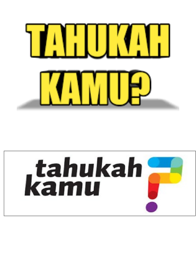 perkataan tahukah kamu | PDF