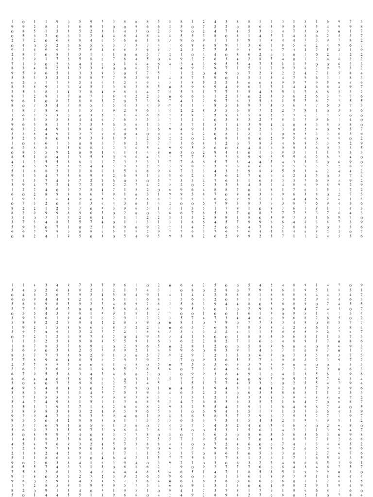 Exemples de tests Pauli et Kreplin | PDF