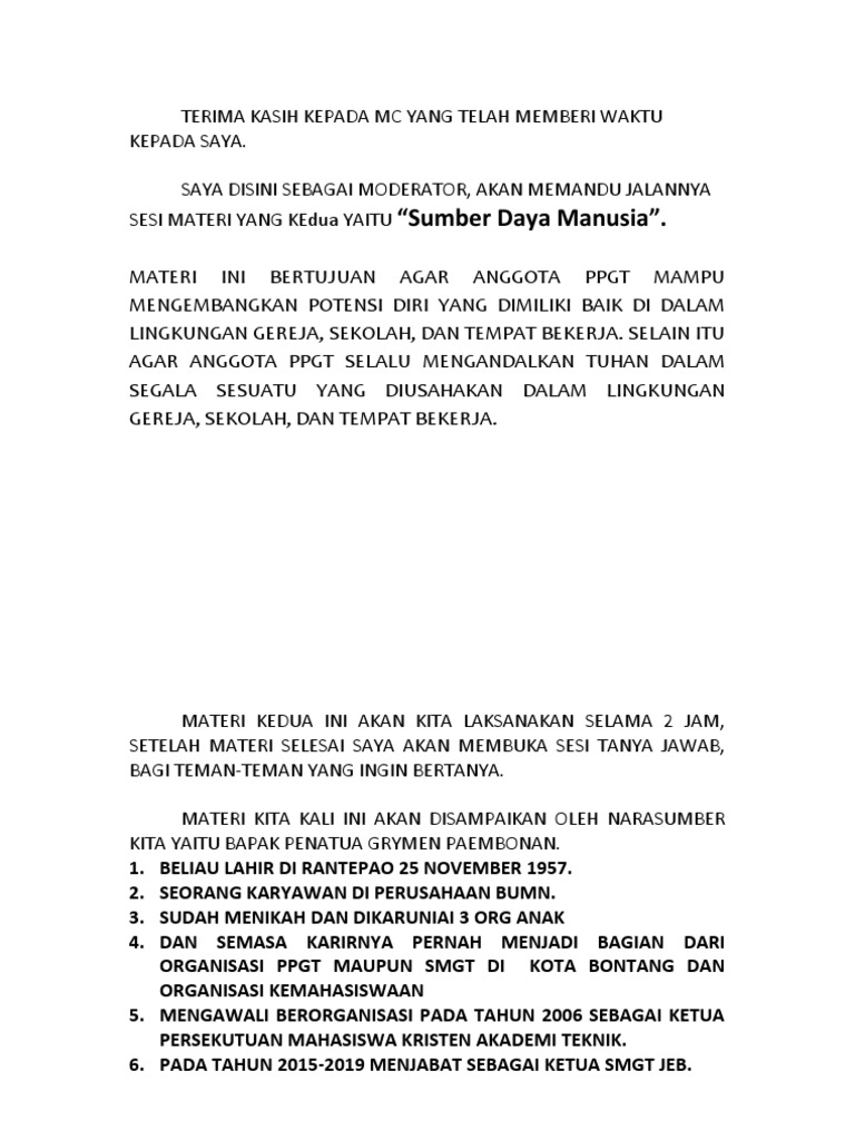 Peran Moderator dalam LKPD PPGT | PDF | Agama & Spiritualitas