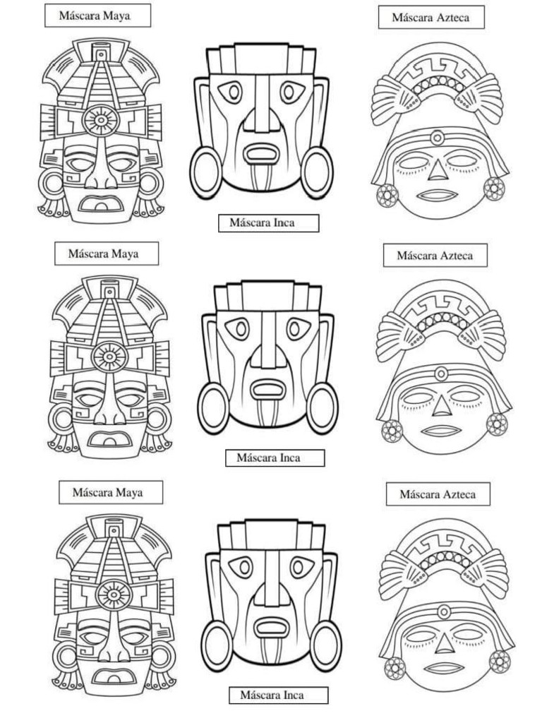 Mascaras Precolombinas | PDF