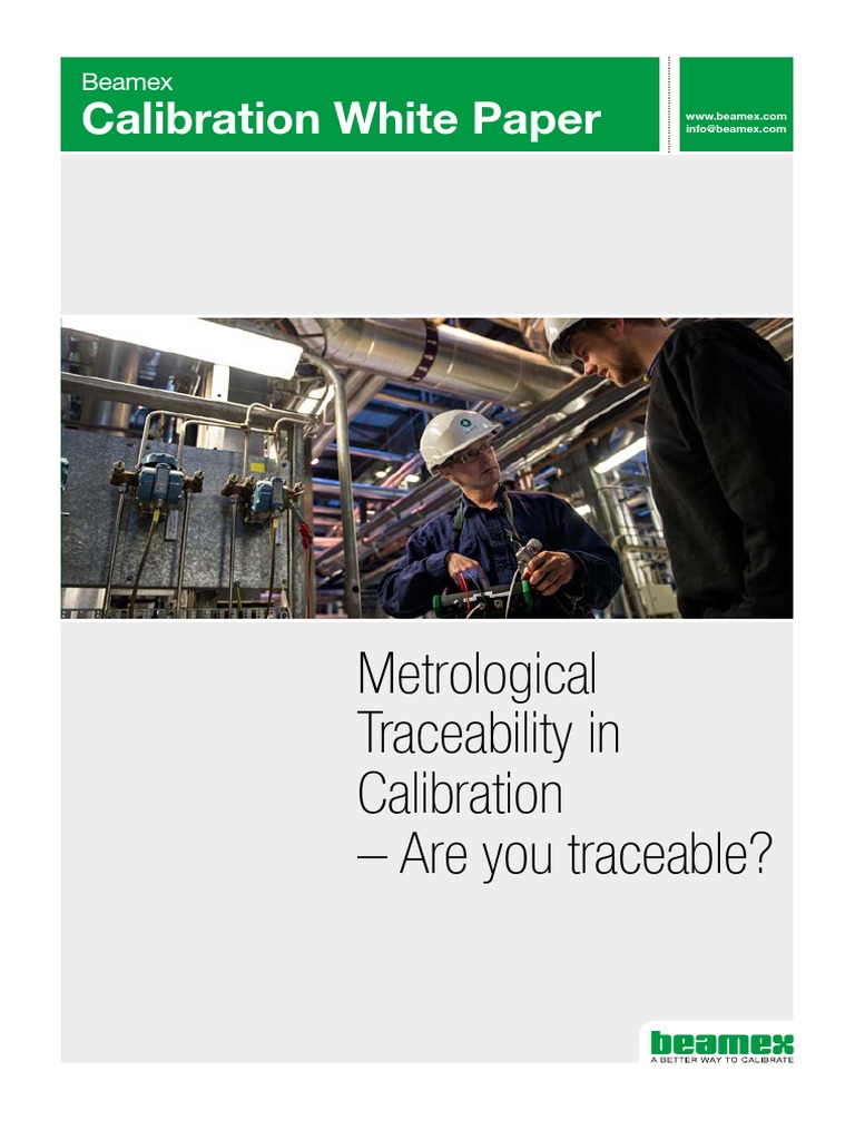 Beamex White Paper - Traceability in Calibration ENG | PDF ...