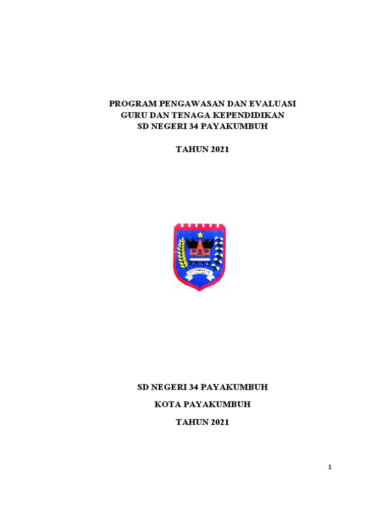 Program Pengawasan Dan Evaluasi | PDF