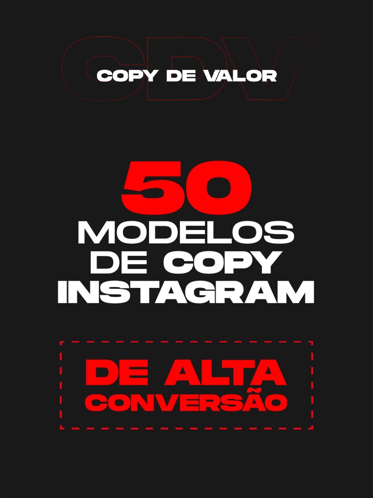 50 Modelos de Copy para Instagram | PDF | Pensamento | Tempo