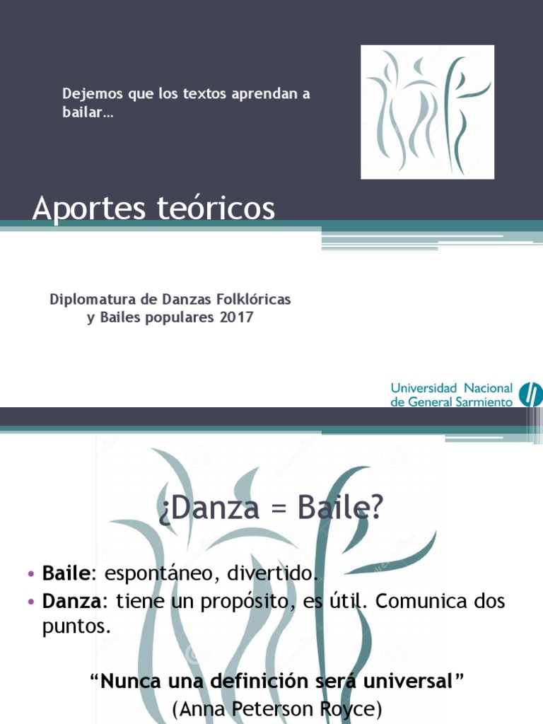 Power Teorico Danza y Hecho Folklórico | PDF | Folklore | Bailes