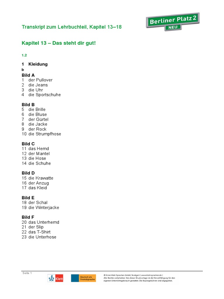 BP2 Neu Transkript LB K13-182 | PDF