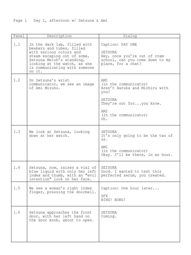 The Senshi Dolls - Issue 01 - Day One | PDF | Vagina