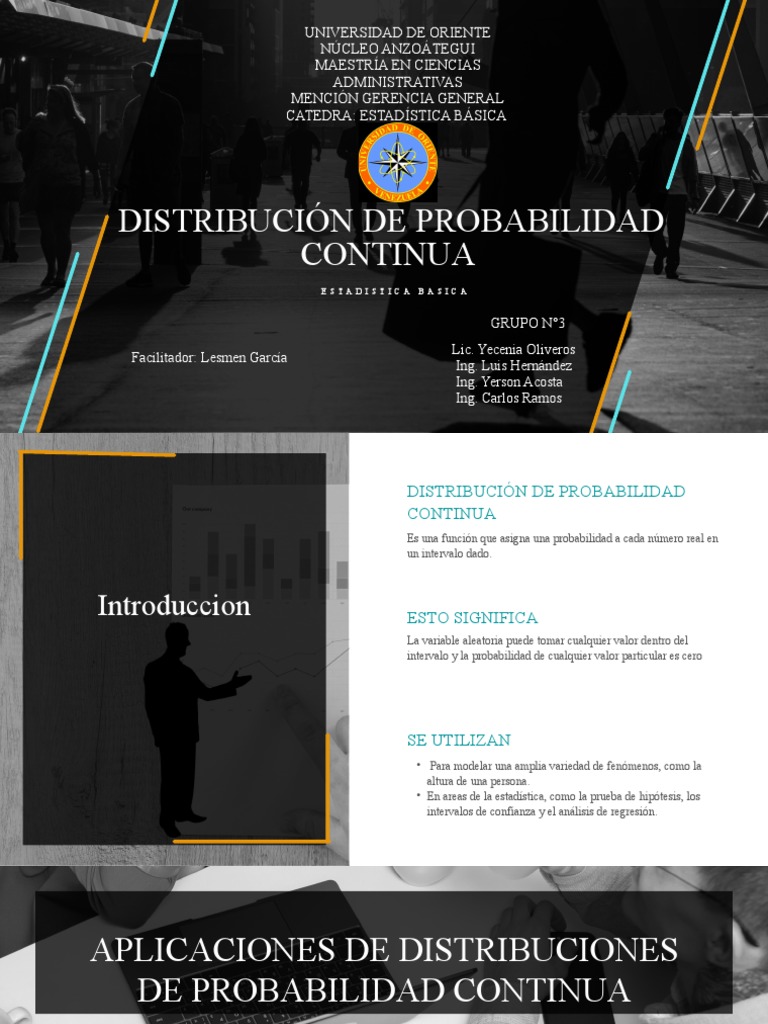 Distribuciones de Probabilidad Continua | PDF | Prueba T de Student | Teoría de probabilidad