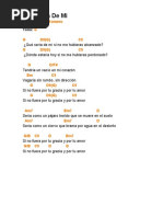 Acordes de "A dónde iré" - Neway | PDF