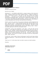 Solicitation Letter Sample Template For Pageant | PDF