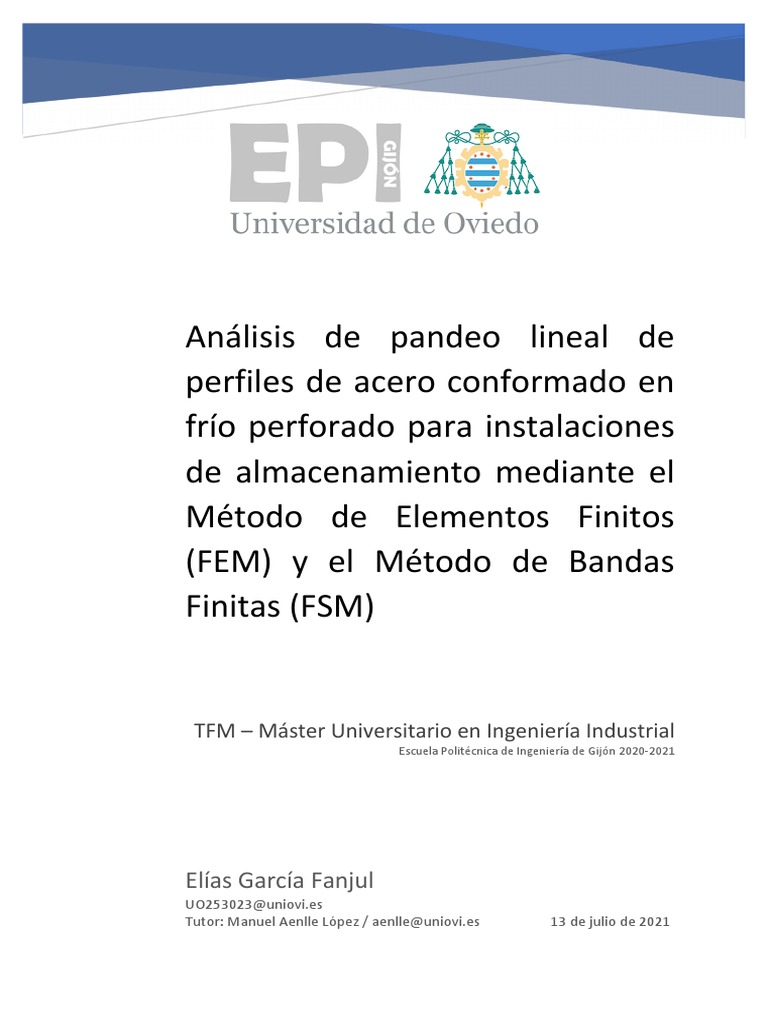 Comportamiento Del Pandeo Lineal de Estructuras | PDF | Pandeo ...