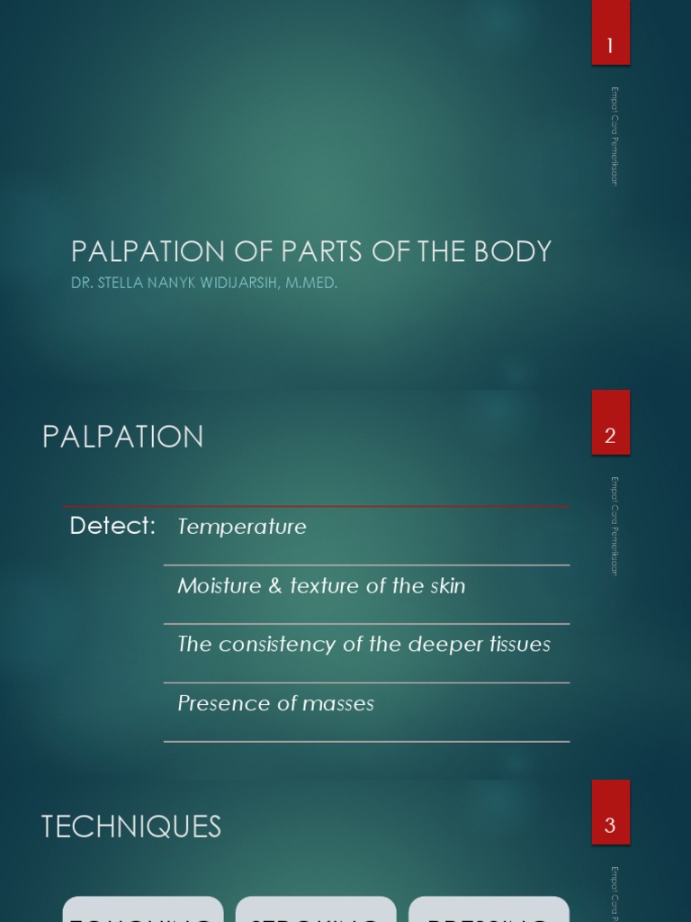 10 Palpasi Abdomen Dan Bagian Tubuh Lainnya | PDF | Edema | Abdomen