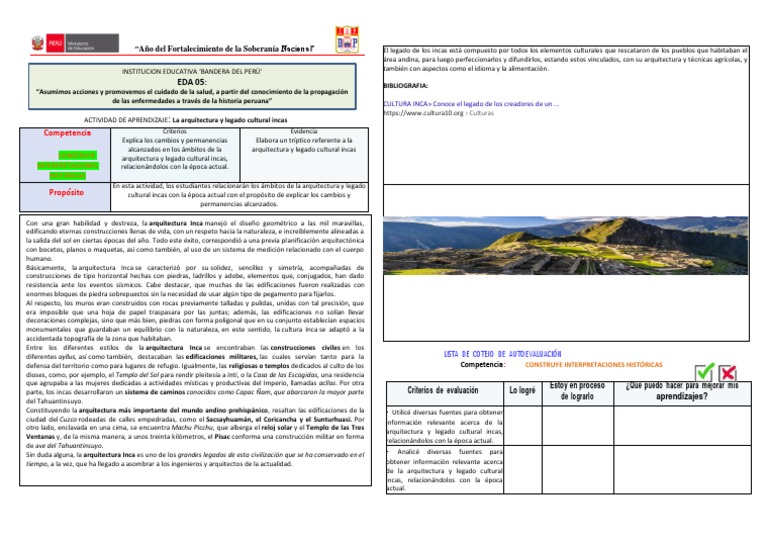 Tipos de arquitectura inca | PDF | Imperio Inca