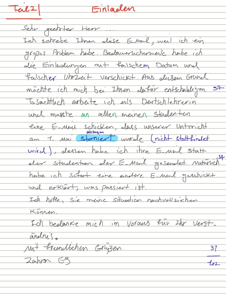 Einladen | PDF