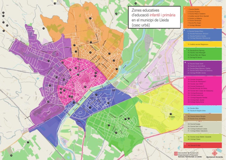 LLE Mapes Zonificacio Primaria Casc Urba | PDF