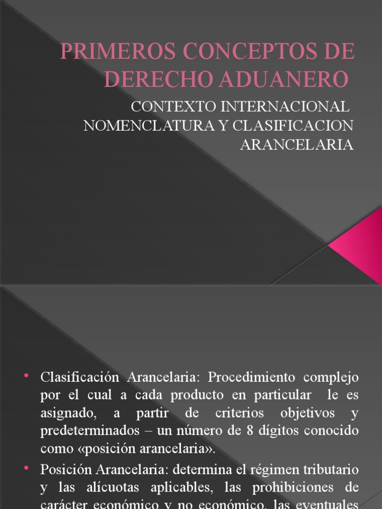 Codigo Aduanero, Conceptos | PDF | aduana | Justicia