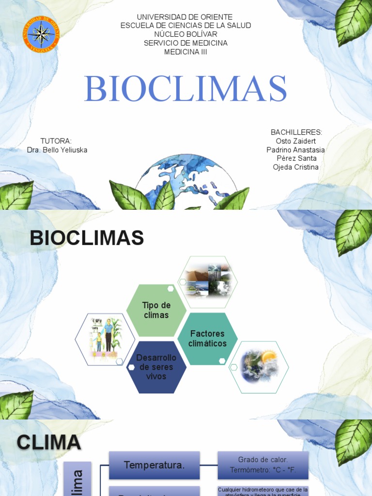 Bioclimas 1 | PDF | Clima | Zona tropical
