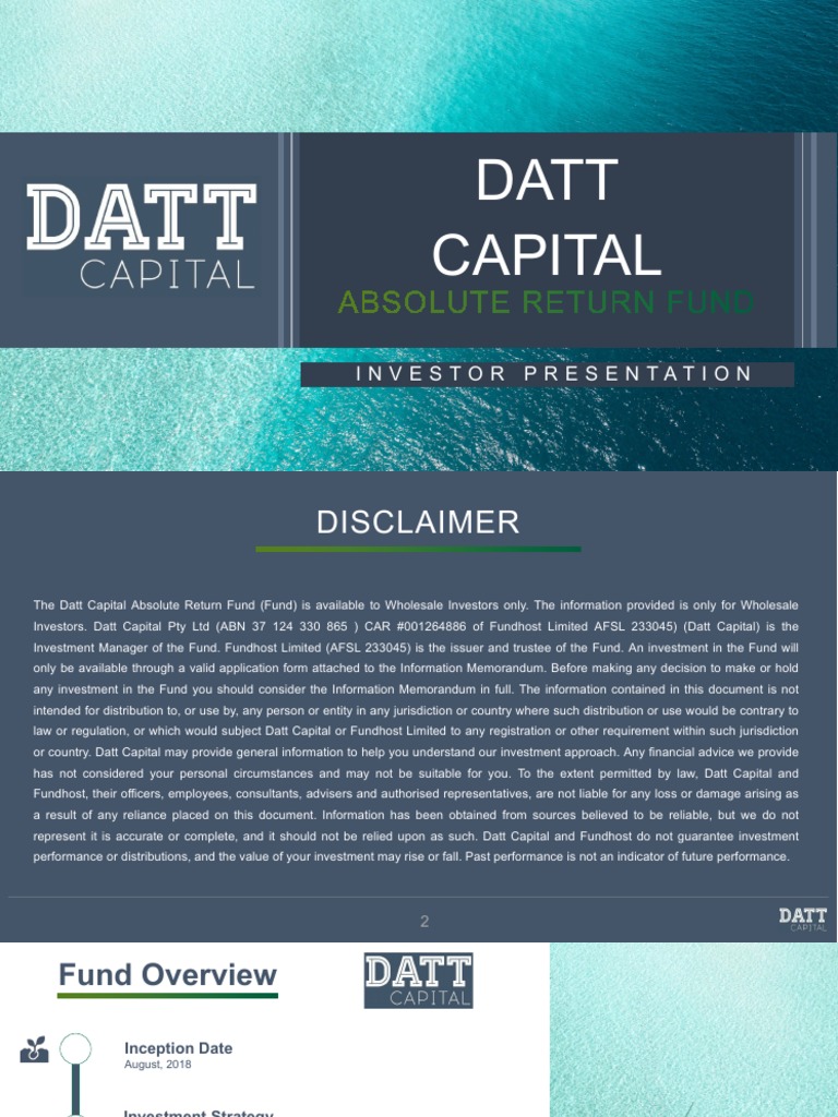 Presentation Draft #7 - LA Revision (1) - Compressed | PDF | Investing | Risk