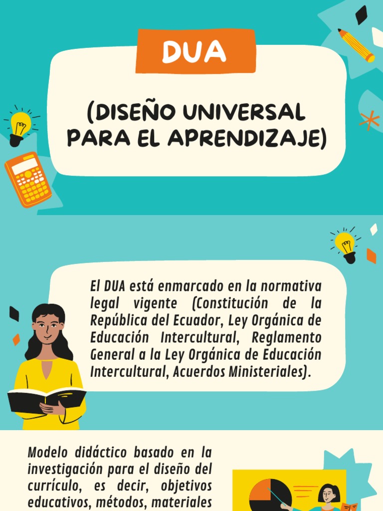 Dua (Diseño Universal para El Aprendizaje) | PDF