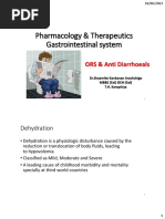Oral Rehydration Solution Guide | PDF | Diarrhea | Medical Specialties