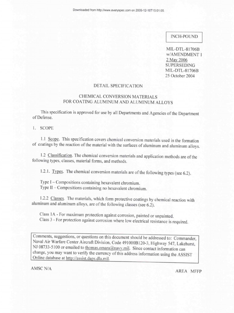 Mil DTL 81706B | PDF