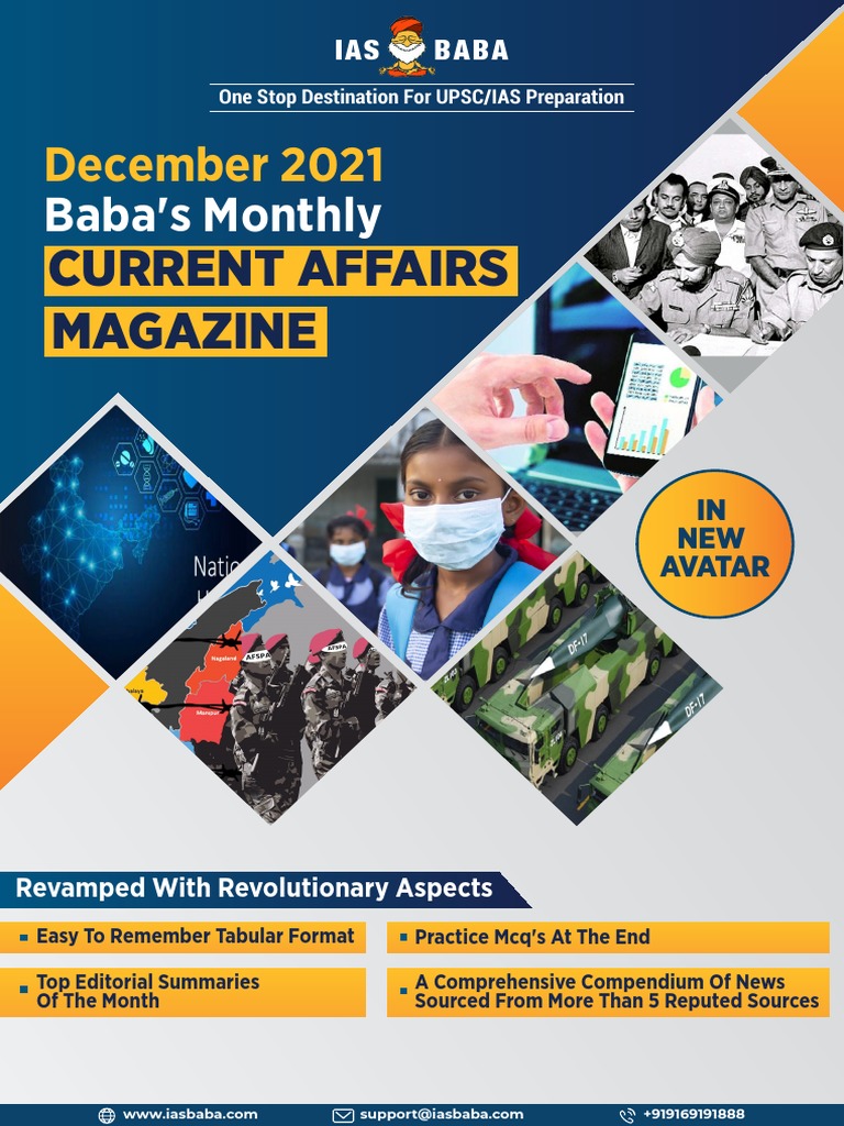 IASbabas December Magazine | PDF | Bail | Remand (Detention)