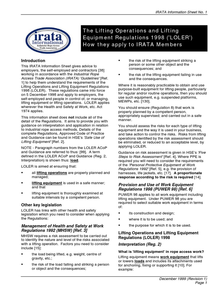 9 - Loler | PDF | Safety