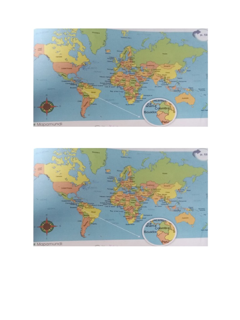 Doc1 Mapa Mundi | PDF