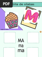 Cuadernillo Fonema M | PDF | Fonología | Fonética