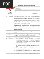 SDKI Dan SIKI Risiko Cedera | PDF