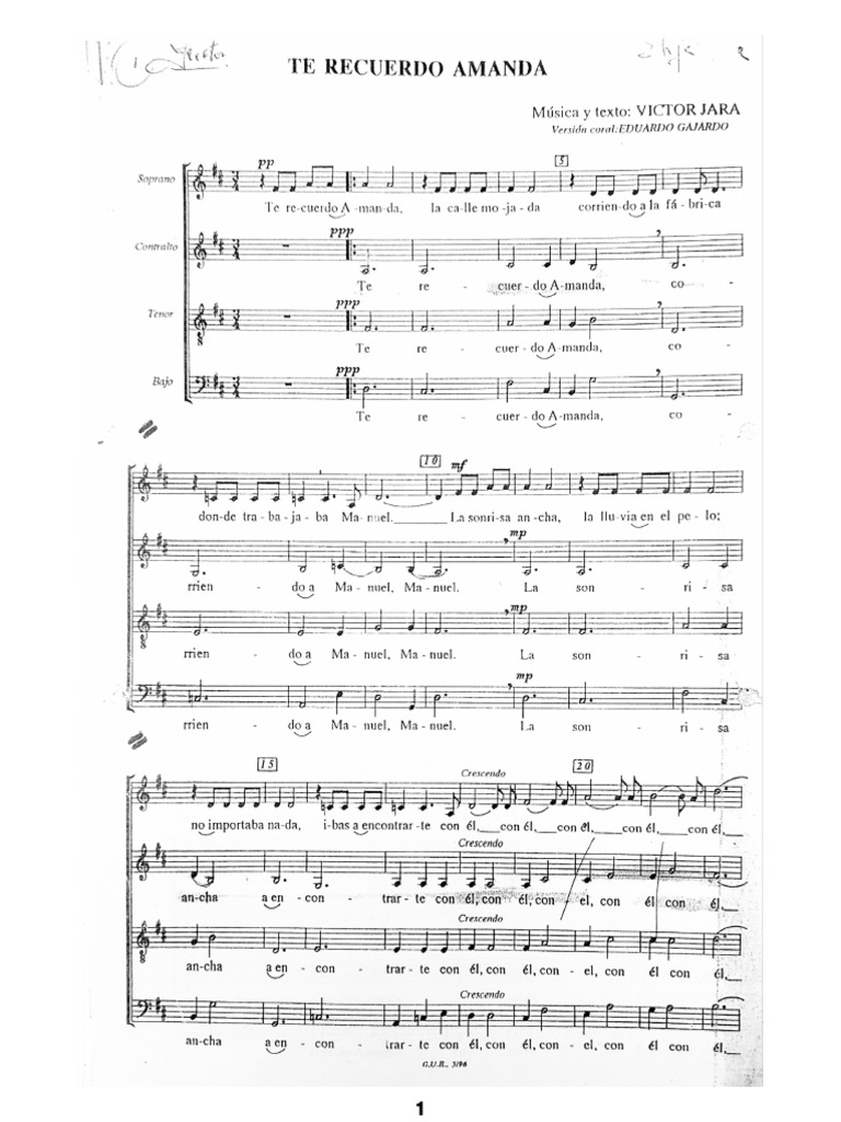 Te Recuerdo Amanda 2 | PDF