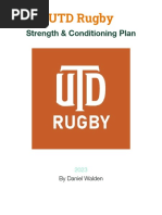 Pre-Season Rugby Training Guide | PDF | Strength Training | Aerobic ...