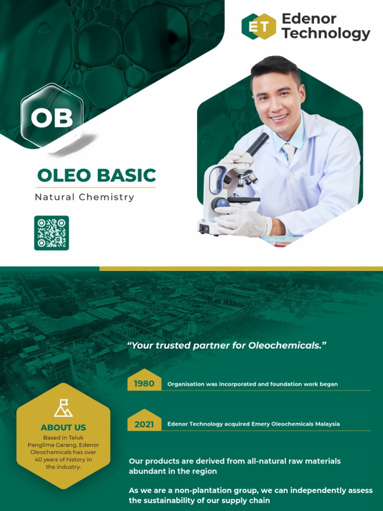 Edenor Oleo Basic Catalogue 20230508 | PDF | Chlorine | Fatty Acid