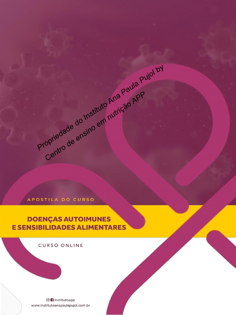 Doenças Autoimunes - Ana Paula Pujol-1 | PDF | Sistema imunológico ...