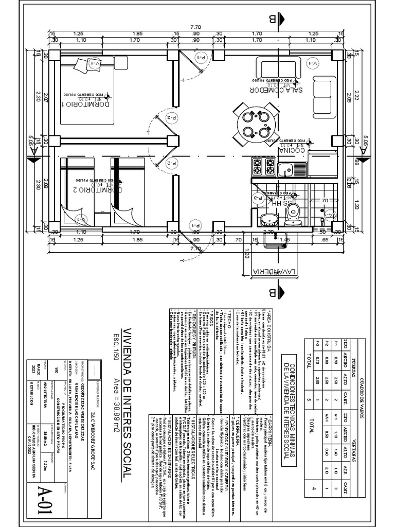Plano A1 | PDF | Equipo | Ingeniería de Edificación