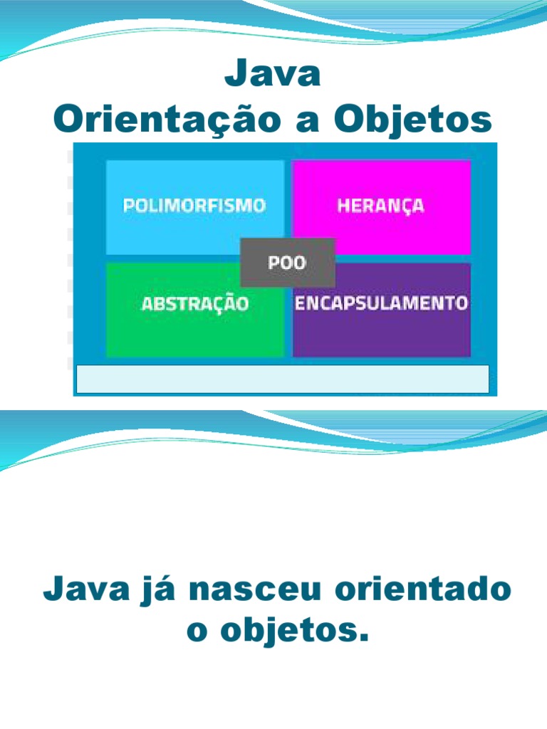 Java Básico Orientação A Objetos Pdf Classe Programação De Computadores Método