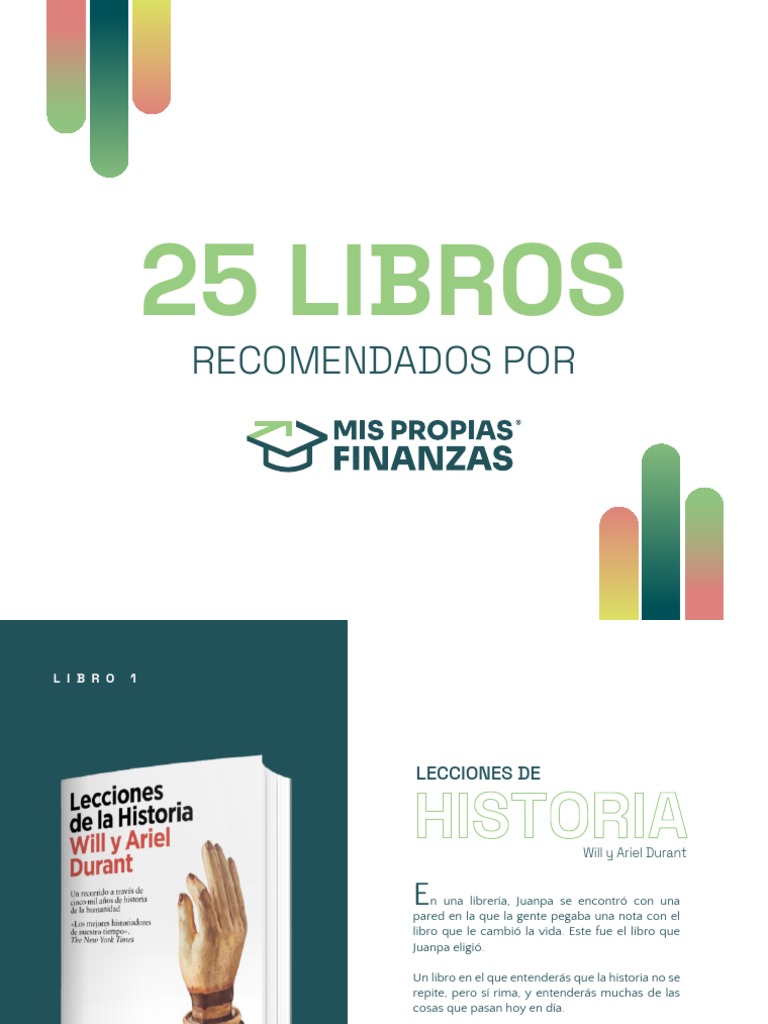 25 Libros Recomendados Por Mis Propias Finanzas | PDF | Iniciativa ...