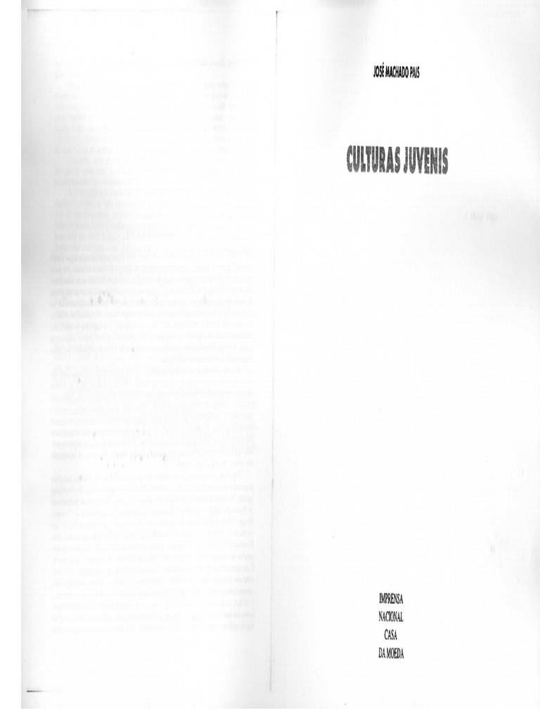 PAIS, Jose Machado | PDF