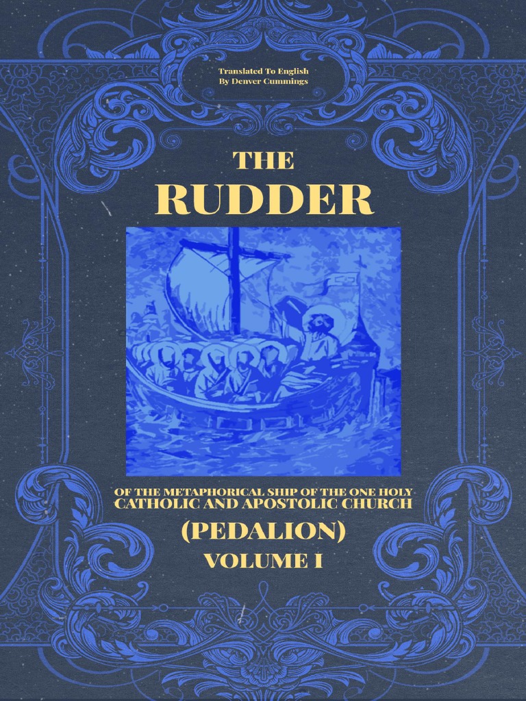 the-rudder-pedalion-vol-i-book-preview | PDF | Eastern Orthodox Church ...