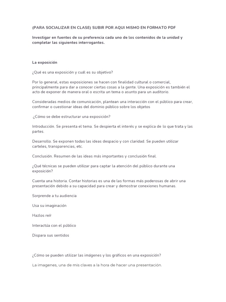 Clase de Lengua | PDF