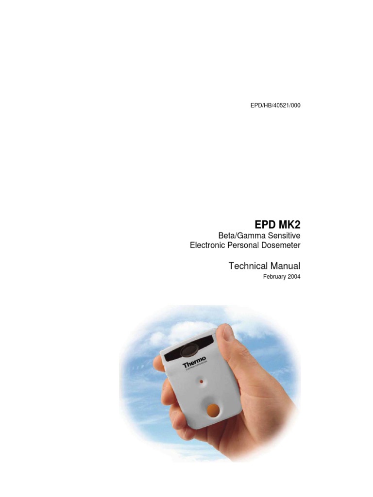 EPD Mk2 Manual 2004 02 | PDF