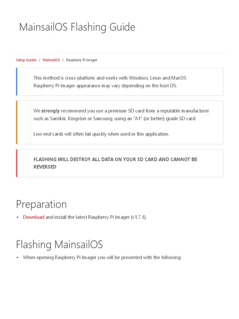 Ender 3 V2 Mainsail Klipper Flashing Guide | PDF | Booting | Microcontroller