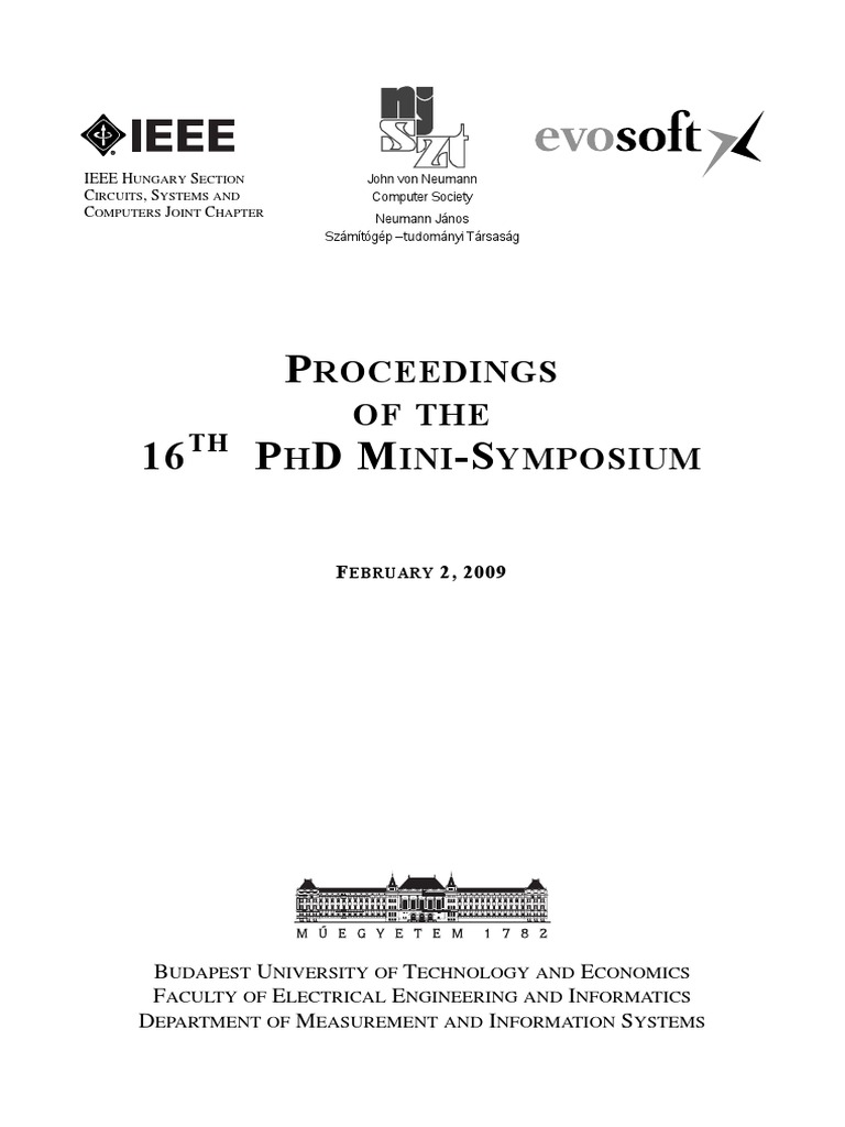 Proceedings of The 16TH PHD Mini-Symposium | PDF | Conceptual Model ...