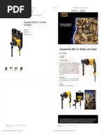 Ficha Tecnica Pulidora Dewalt DWE4120 | PDF | Hogar y jardín