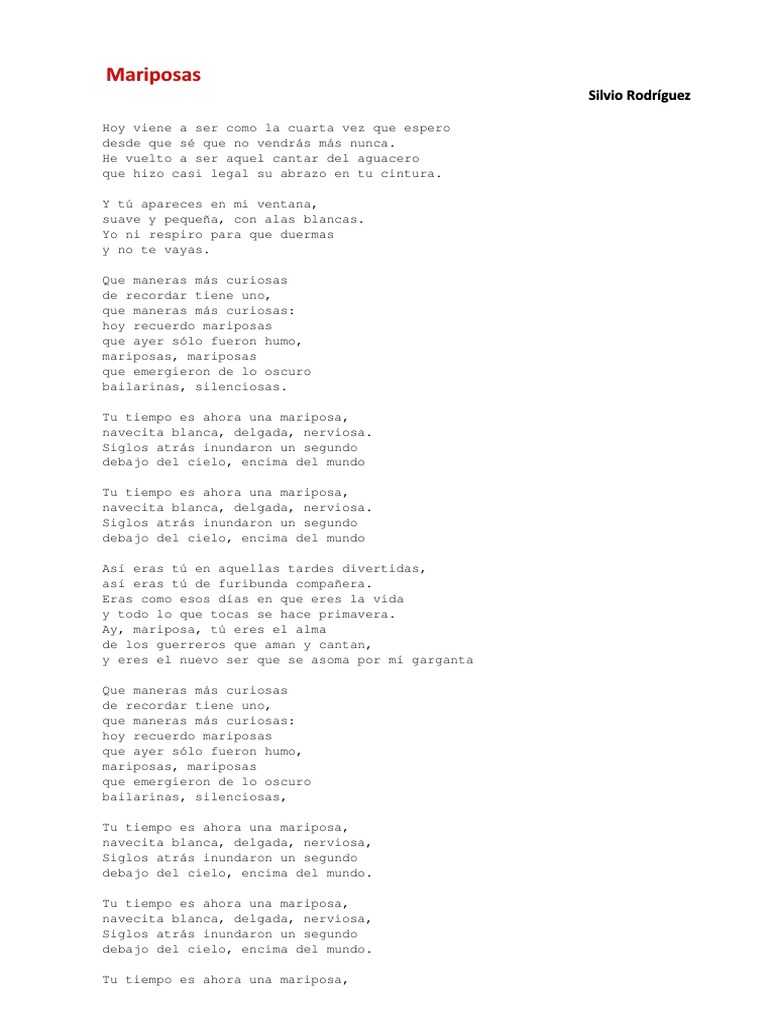 Mariposas | PDF | Libros para adolescentes