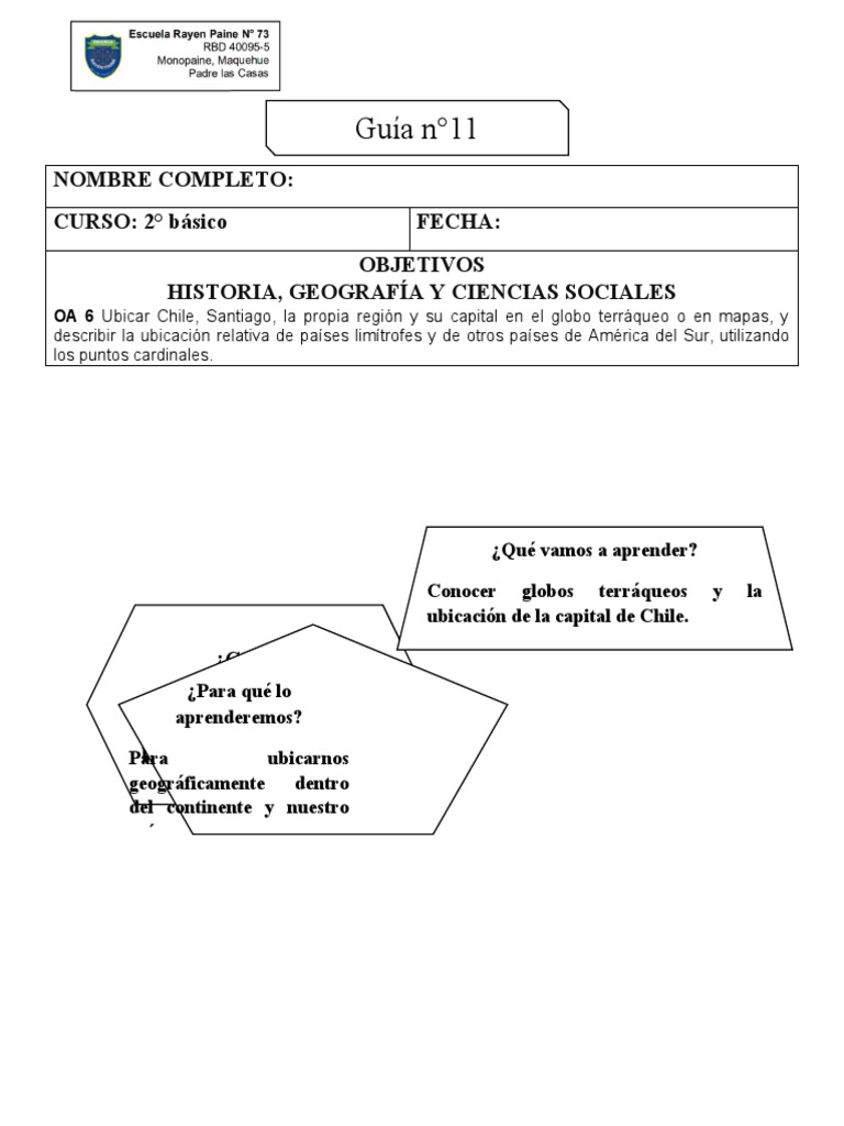 Guia N°11 Historia 2° Basico 2o22 | PDF