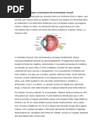 Acinetopsia | PDF | Enxaqueca | Percepção visual