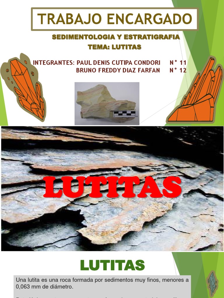 Características y Usos de Lutitas | PDF | Roca clástica | Arcilla