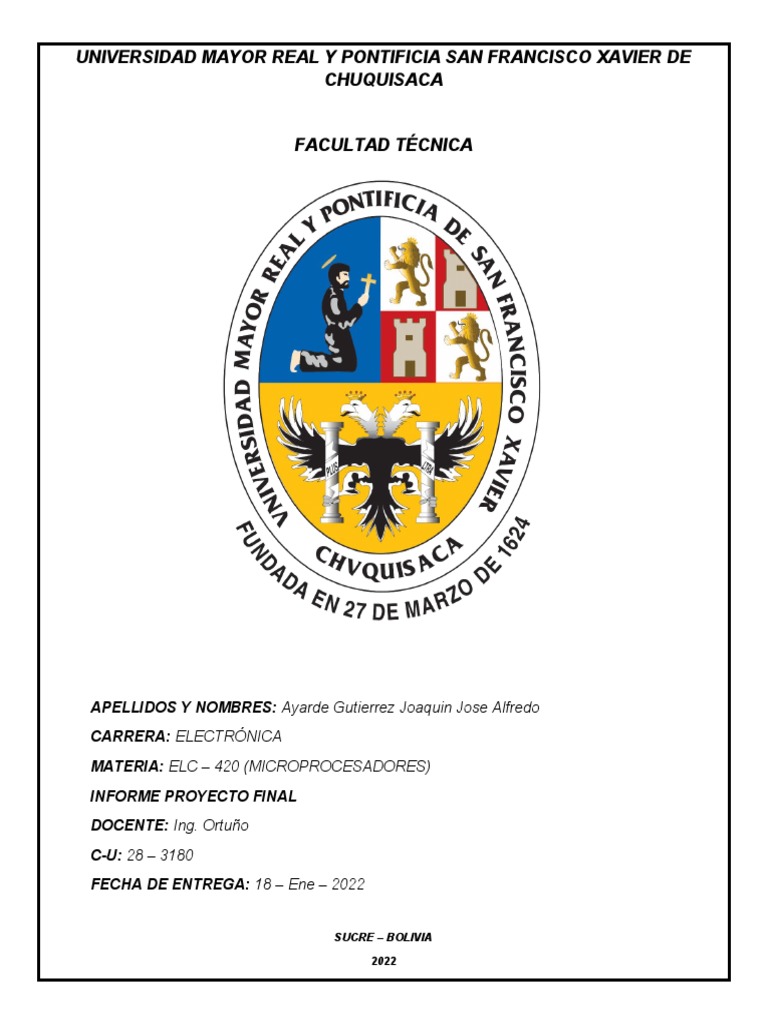 Informe Matriz 8X8 | PDF | Microprocesador | Intel