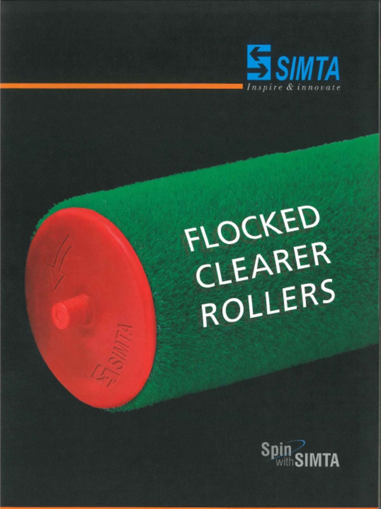 Simta Clearer Roller Catalogue | PDF